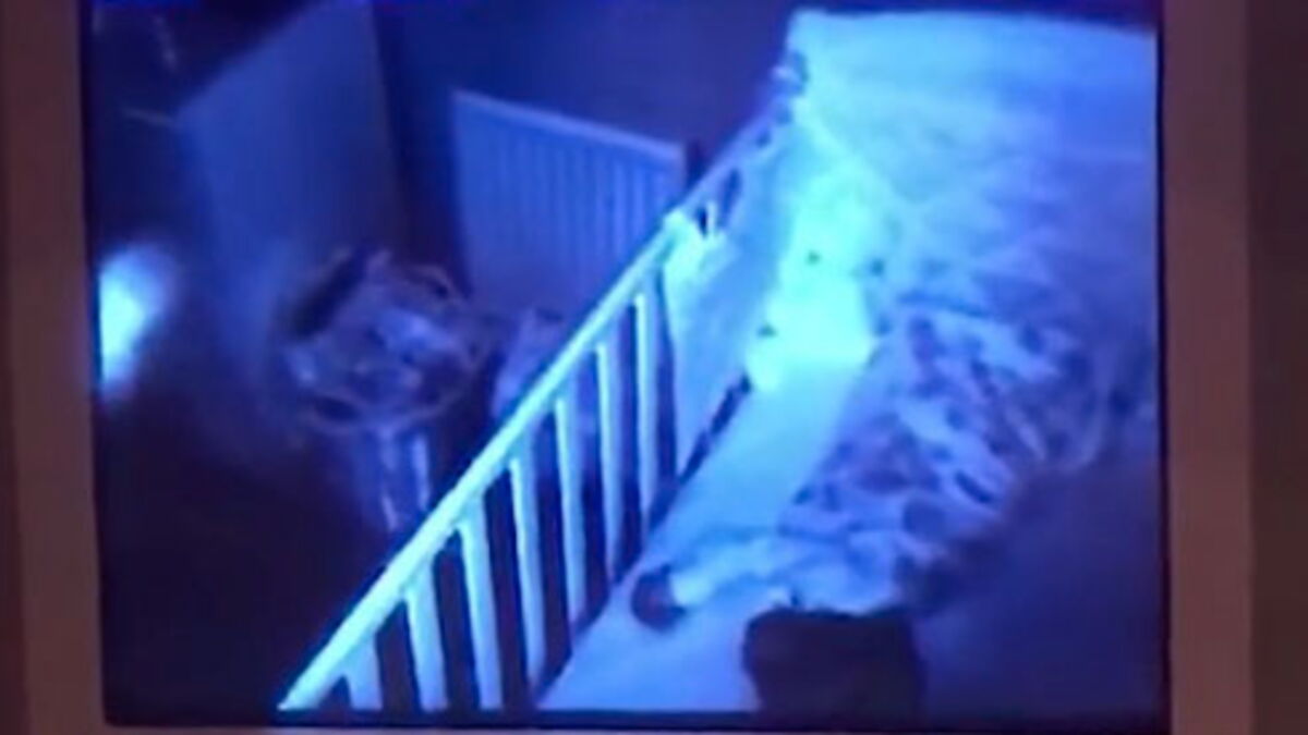 This Dad Saw Something Terrifying On The Baby Monitor