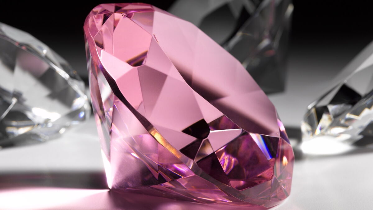 Rare spectacular pink diamond is the largest discovered in 300 years