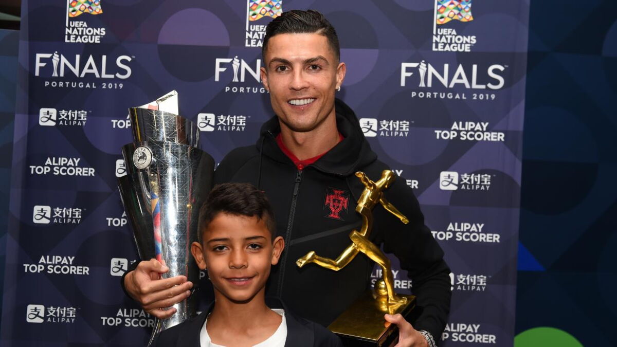 Cristiano Ronaldo shares surprising photo of his son