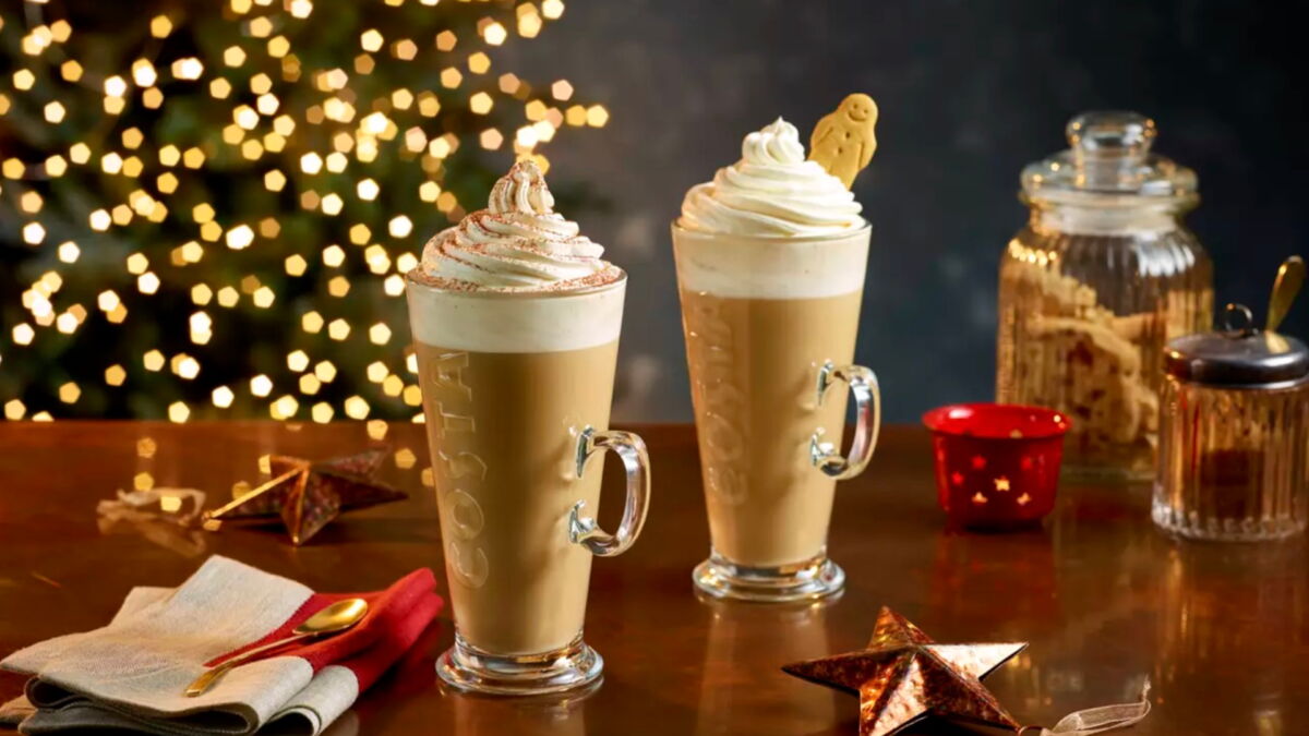 Costa has released their new menu and it’s full of seasonal goodies