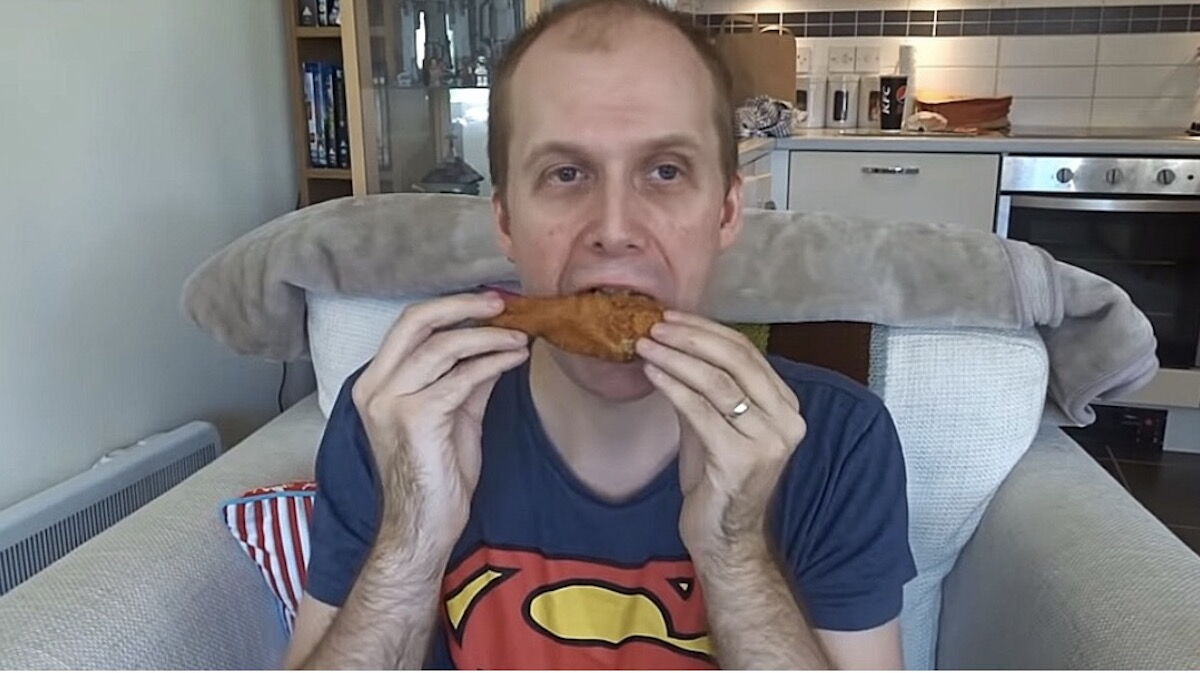 He only ate KFC for a week and managed to lose weight