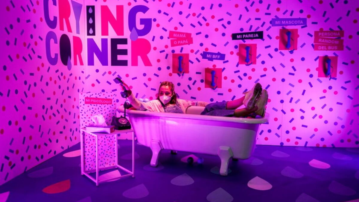 ‘Enter and Cry’: Spain’s Crying Room wants to eliminate mental health taboo