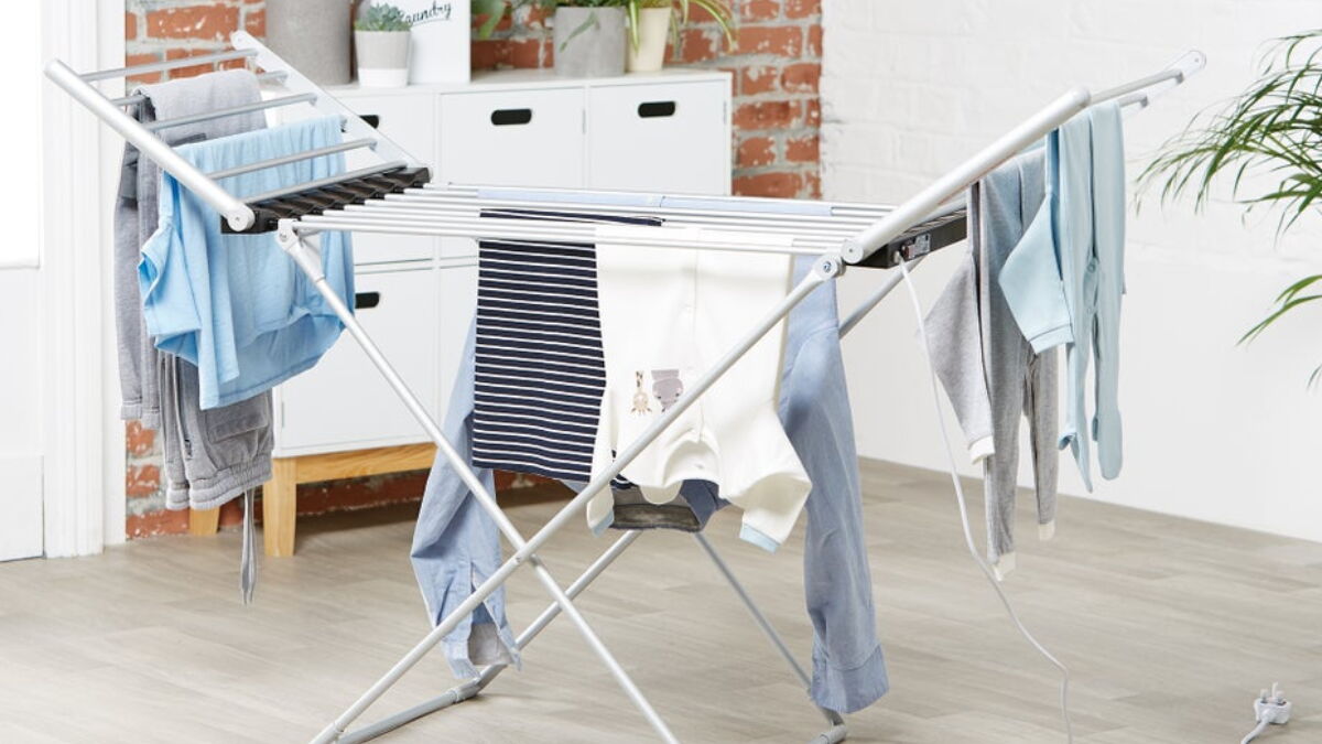 Aldi is bringing back their famous heated clothes airer!