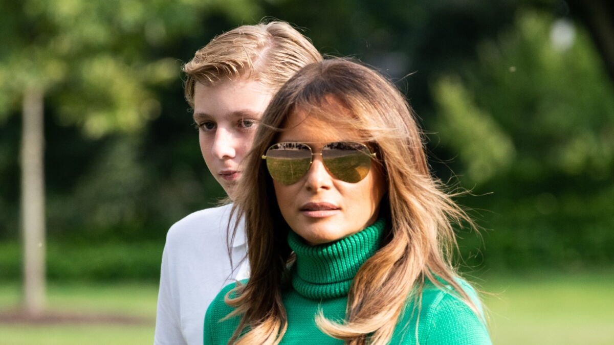 Melania Trump's close relationship with son Barron revealed by source ...