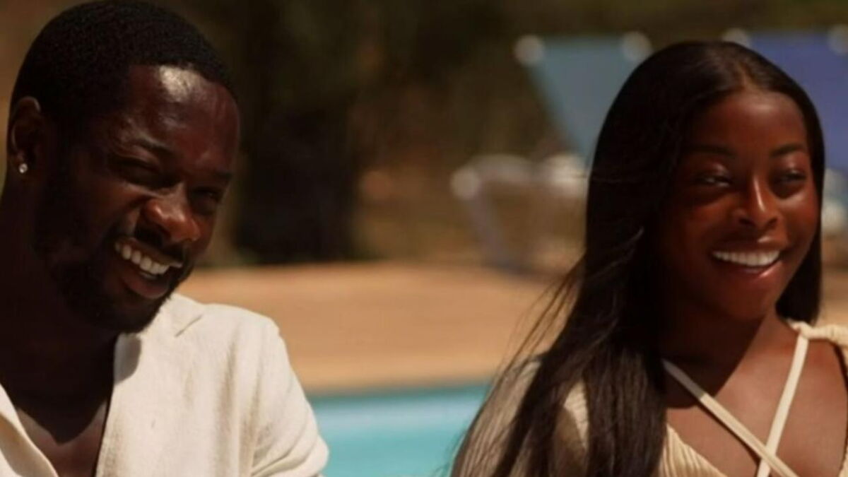 Love Island’s Catherine and Elom split as he takes a swipe at her