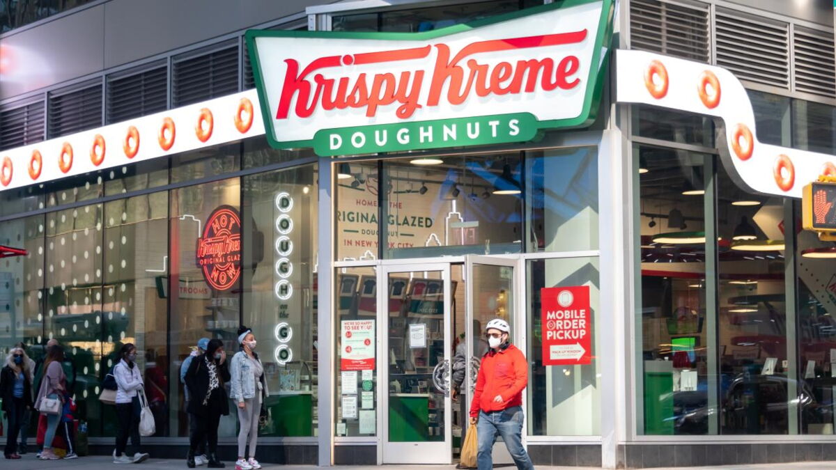 Krispy Kreme faces hefty fine after customer finds piece of metal ...