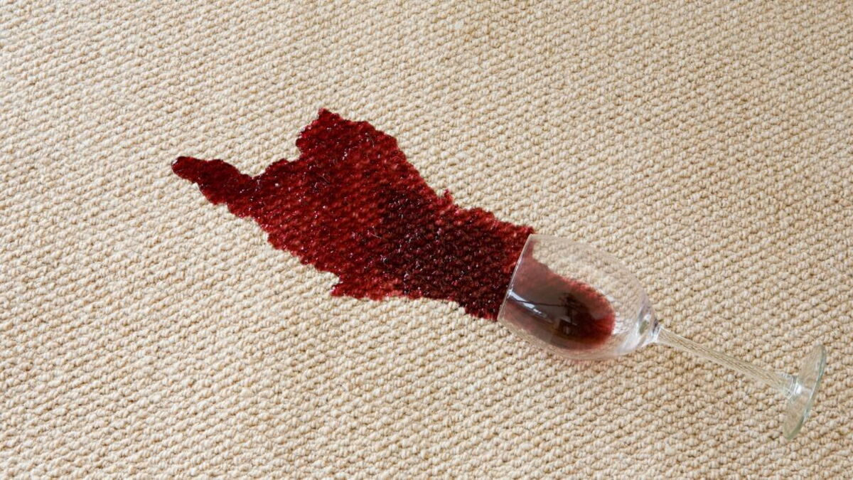 Here's How To Easily Remove A Wine Stain