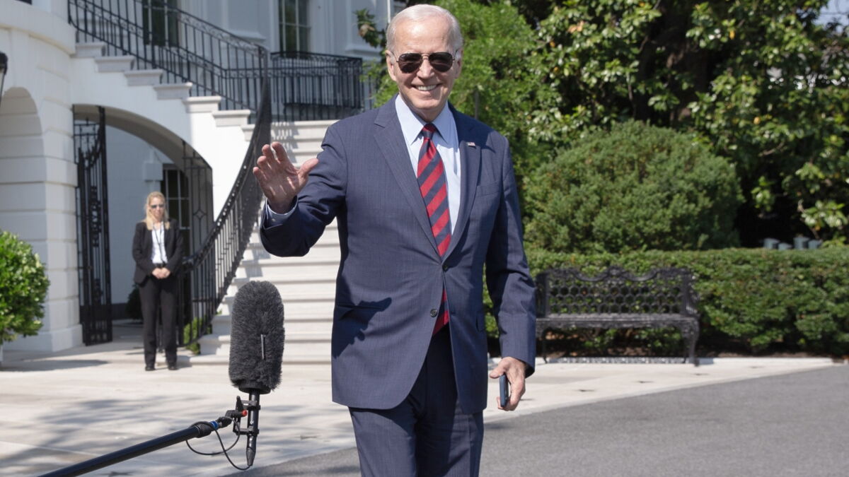 President Biden going viral for falling down on stage, but it's not his ...