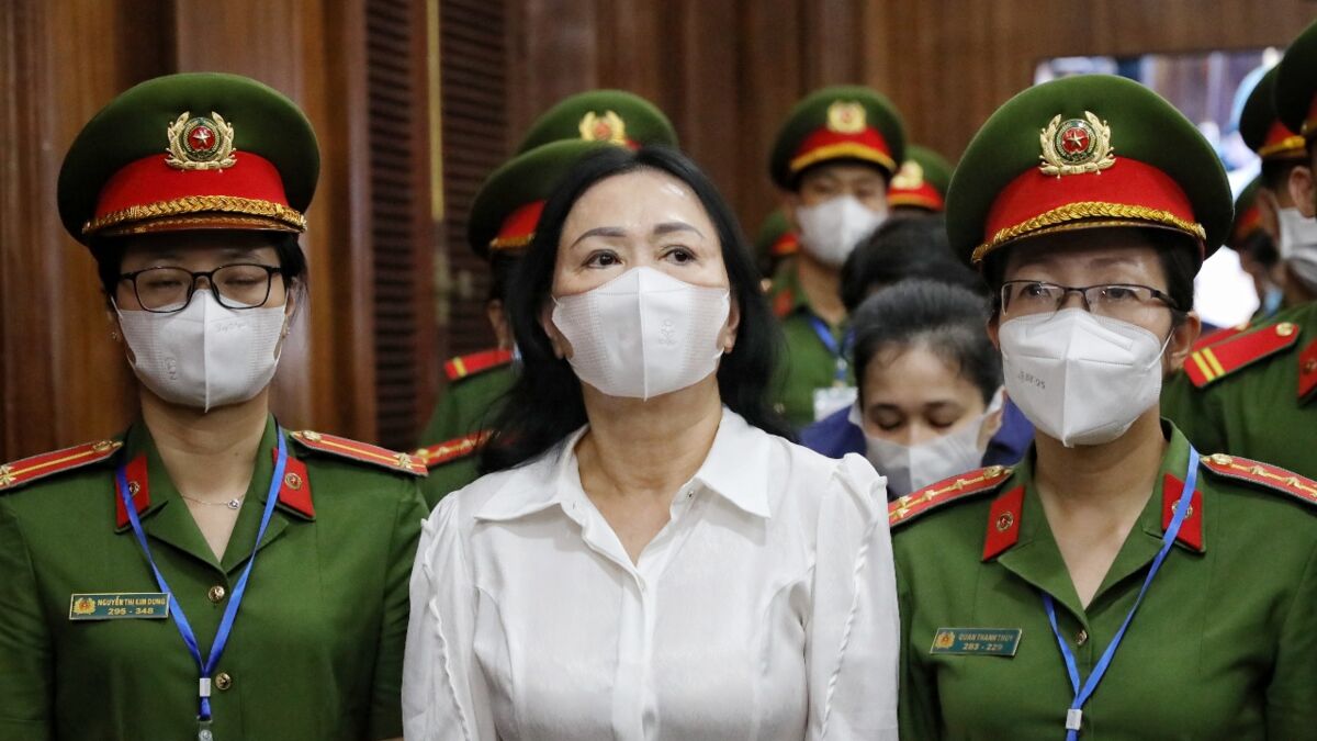 Billionaire Truong My Lan went from market vendor to real estate tycoon