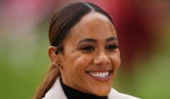 BBC presenter and former footballer Alex Scott's life in photos