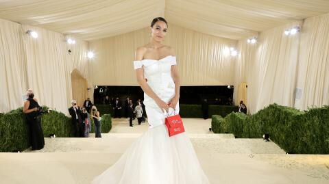 AOC: Statement-making Met Gala dress causes uproar on the internet