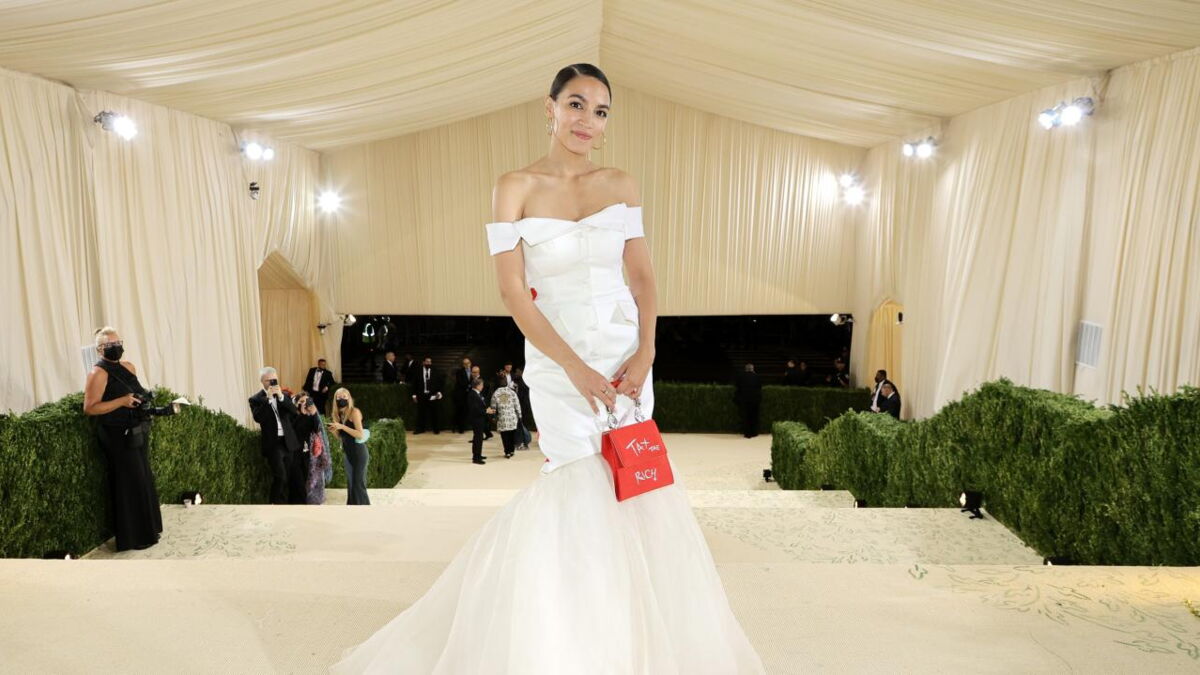 AOC: Statement-making Met Gala dress causes uproar on the internet