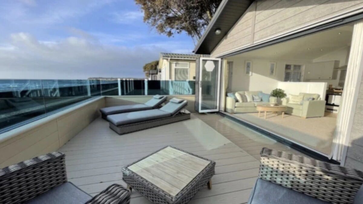 The UK's most expensive caravan is on the market for £700k