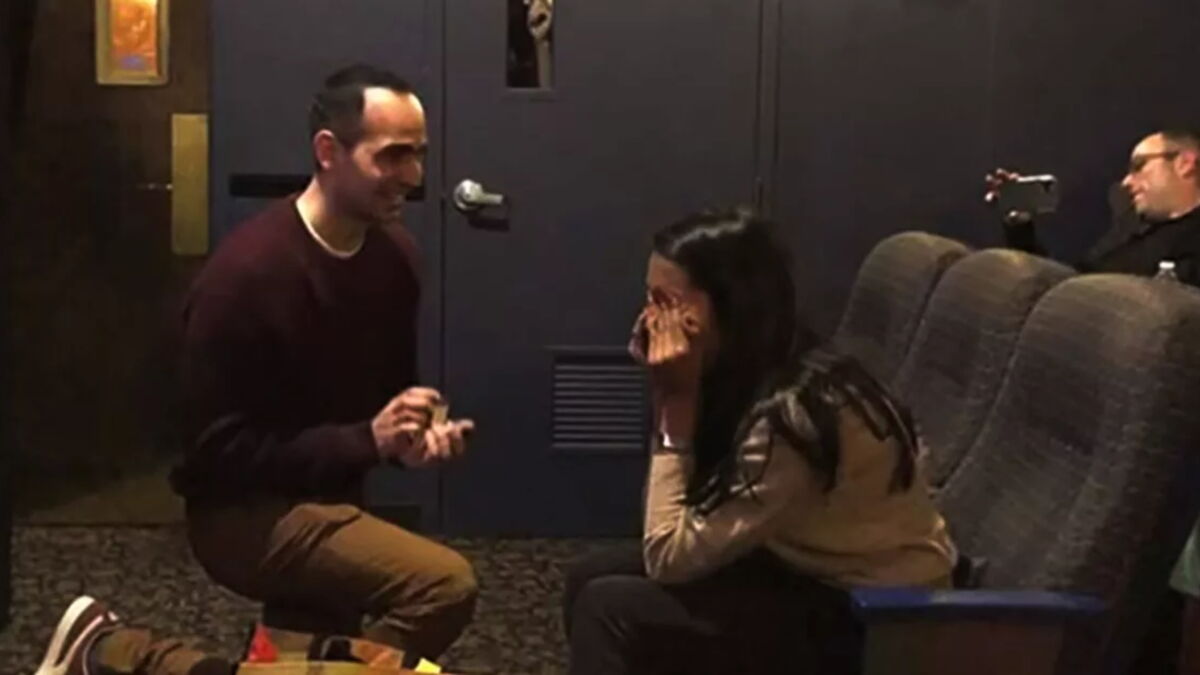 This wedding proposal is literally something out of a Disney movie