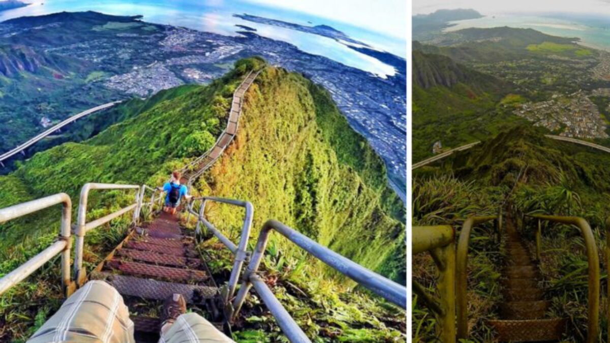 At The Top Of This Hawaiian Path Lies Something Truly Incredible