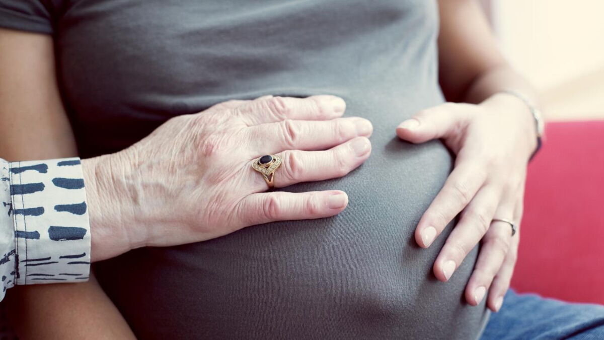 56-year-old woman is pregnant with her son's child