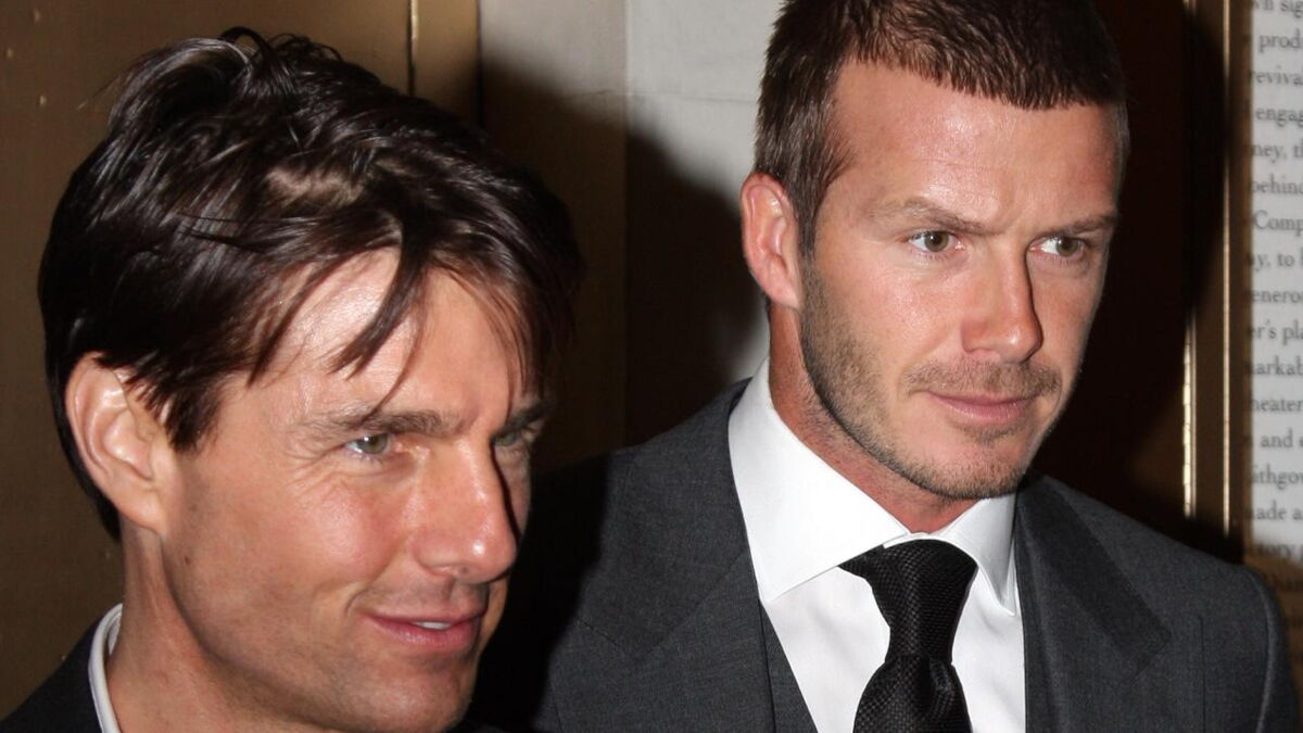 David Beckham and Tom Cruise: The actors used to be close friends until ...