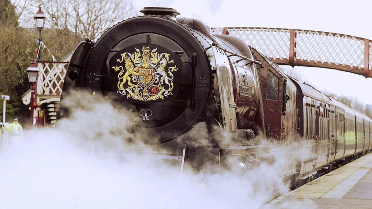 La visite exceptionnelle du 'Royal Train', le train officiel de la ...