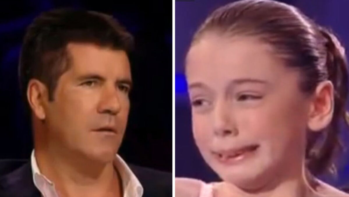 Cette petite fille s'est mise à pleurer sur scène. Mais elle a ébloui ...