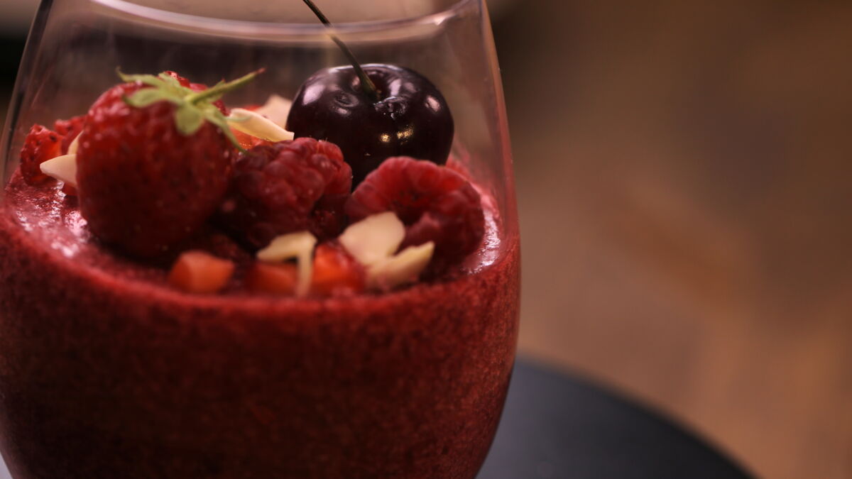 La mousse de fruits rouges, le dessert rafraichissant et light