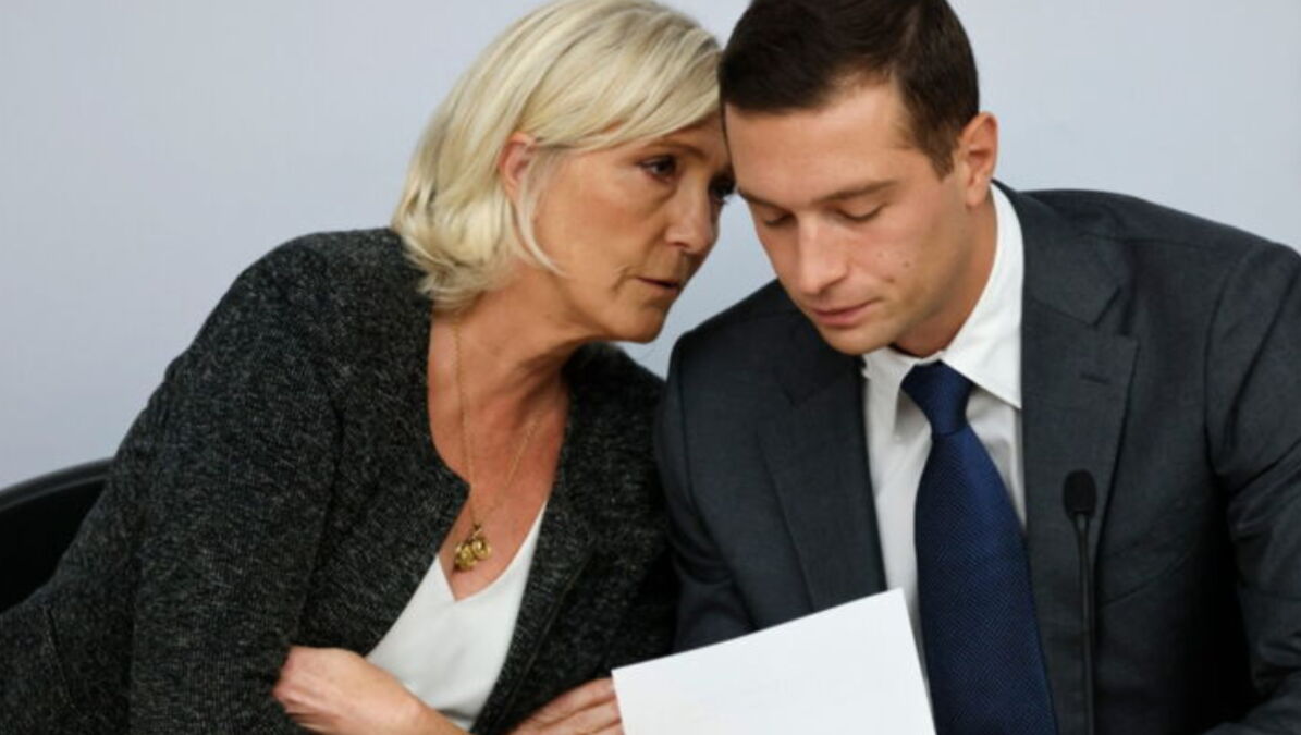 6 électeurs du RN sur 10 préfèrent Jordan Bardella à Marine Le Pen pour ...