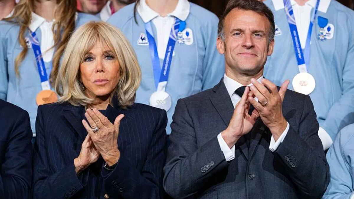 Emmanuel et Brigitte Macron au centre d’une polémique après un ...