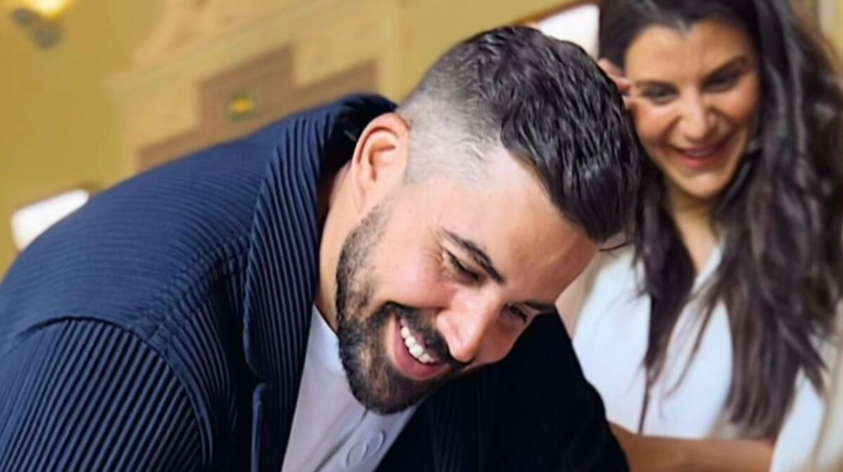 Artus plus mince que jamais lors de son mariage surprise avec Sarah ...