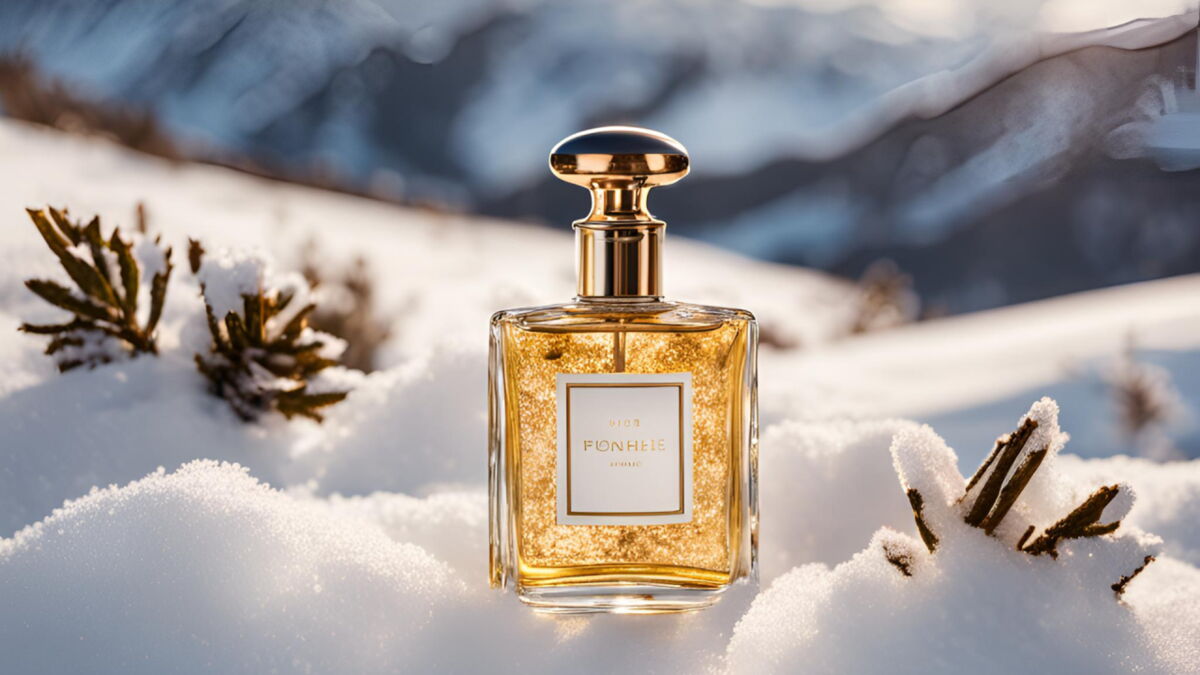 Ce nouveau parfum étincelant est idéal à porter quand il neige ...
