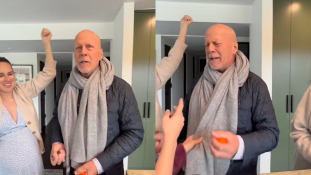 Bruce Willis atteint de démence : affaibli, il fête ses 68 ans avec Demi Moore, une vidéo ...
