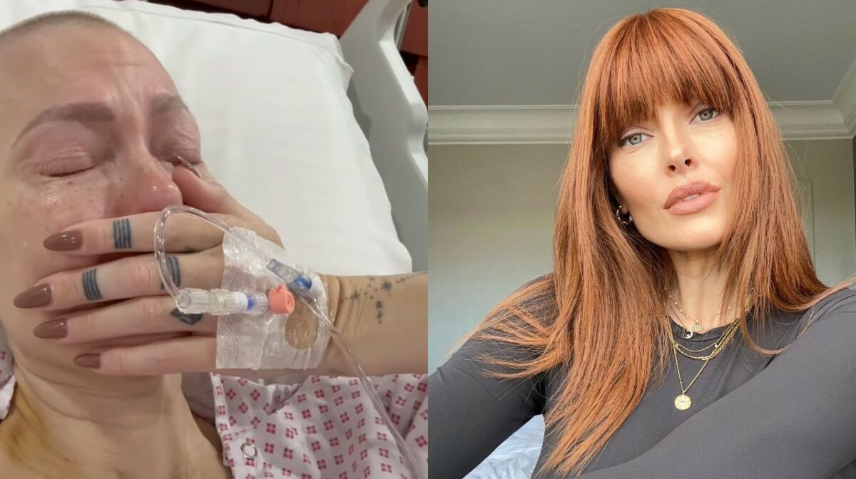 En Larmes Caroline Receveur Atteinte Dun Cancer Donne De Ses