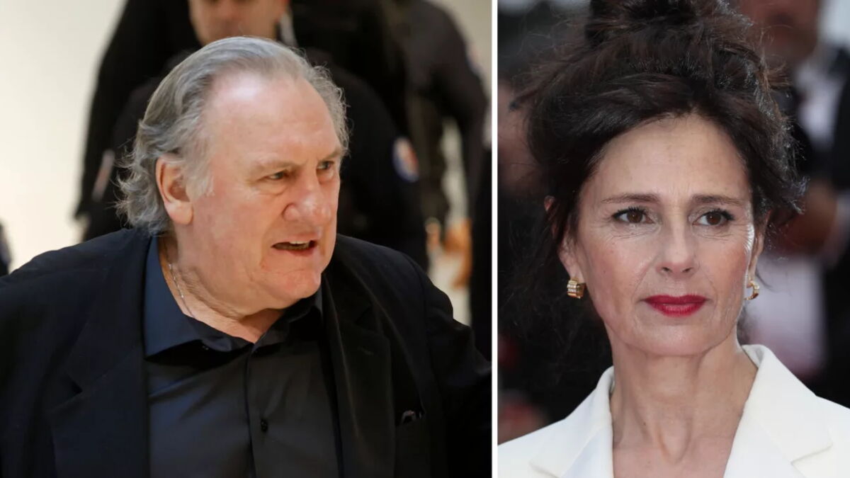 Gérard Depardieu : l'actrice Anouk Grinberg expulsée du procès par la ...