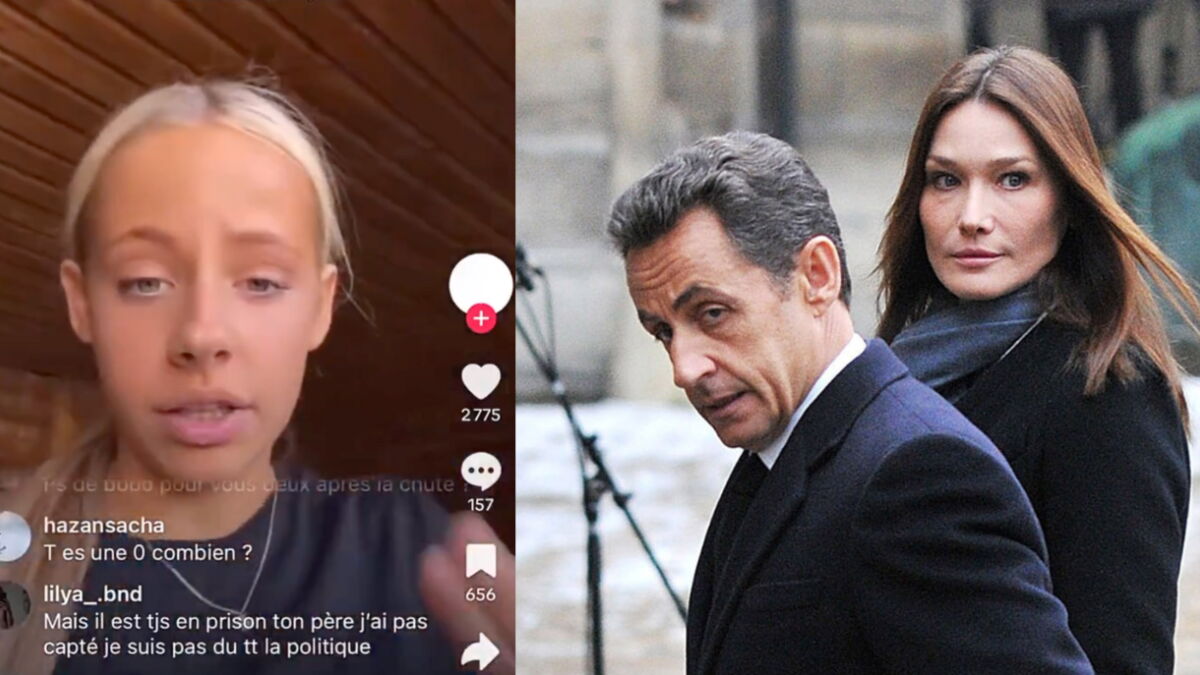 Nicolas Sarkozy défendu par sa fille Giulia, 13 ans, dans une vidéo qui ...