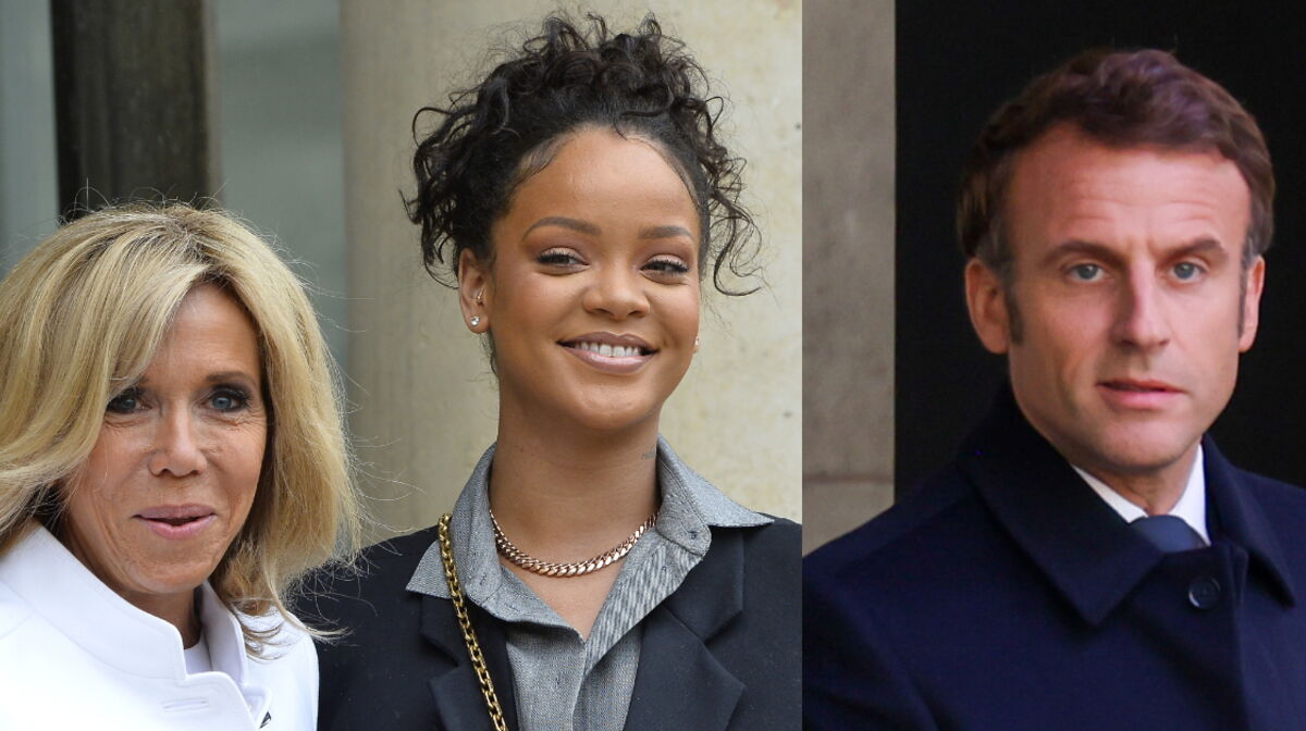 Rihanna proche de Brigitte et Emmanuel Macron, elle balance, "Ce sont ...