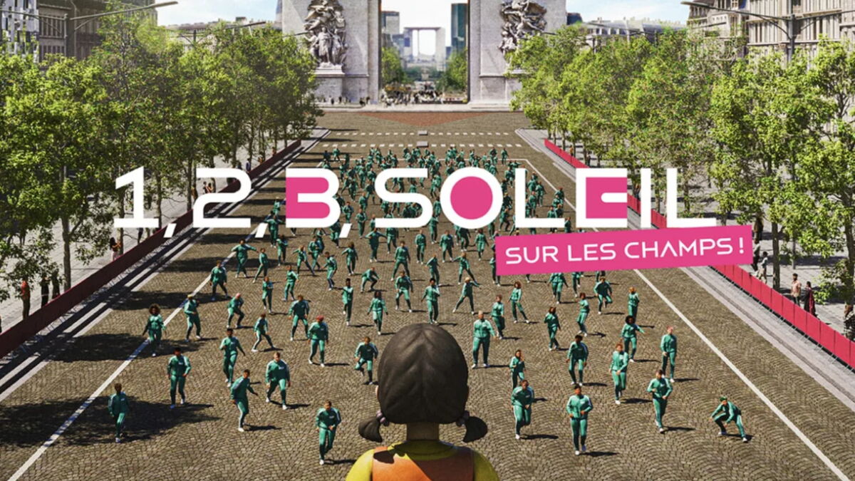 Squid Game (Netflix) : un "1,2,3 soleil" sur les Champs-Élysées avec ...