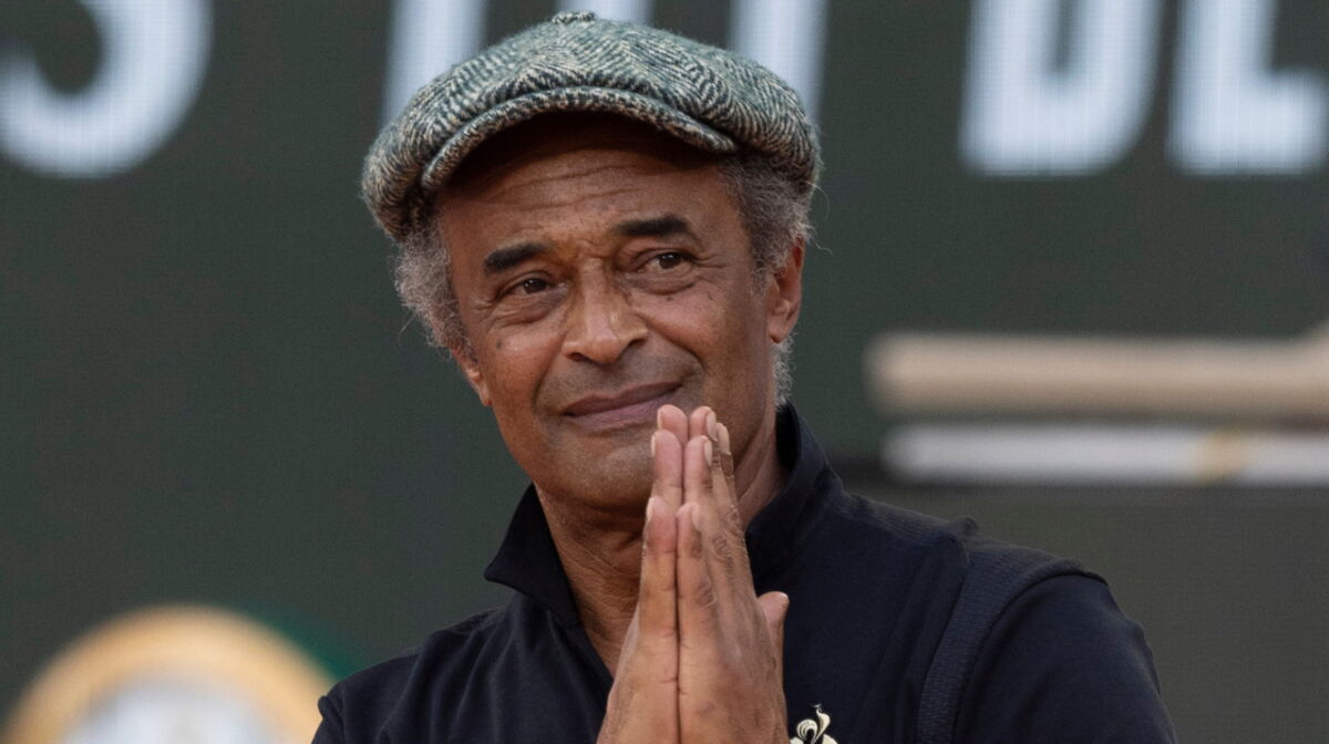 Yannick Noah bientôt papa à 64 ans : sa compagne Malika, 32 ans, est ...