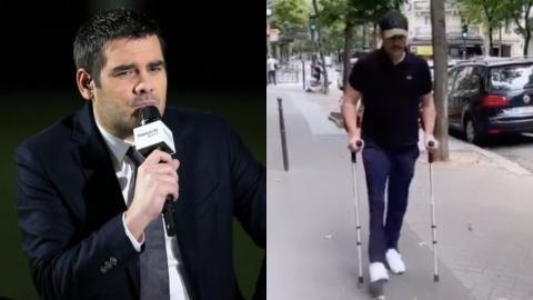 Matthieu Lartot amputé : il partage une photo de sa prothèse pour fêter ...