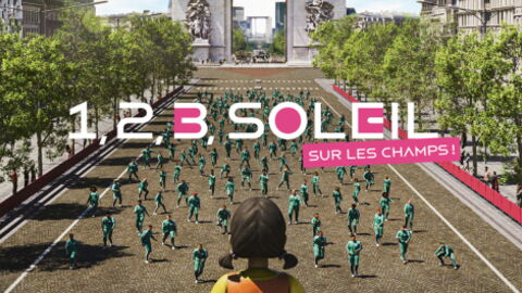 456 fans de Squid Game jouent à "1,2,3, Soleil" à Paris : pourquoi la Toile est perplexe, "L ...