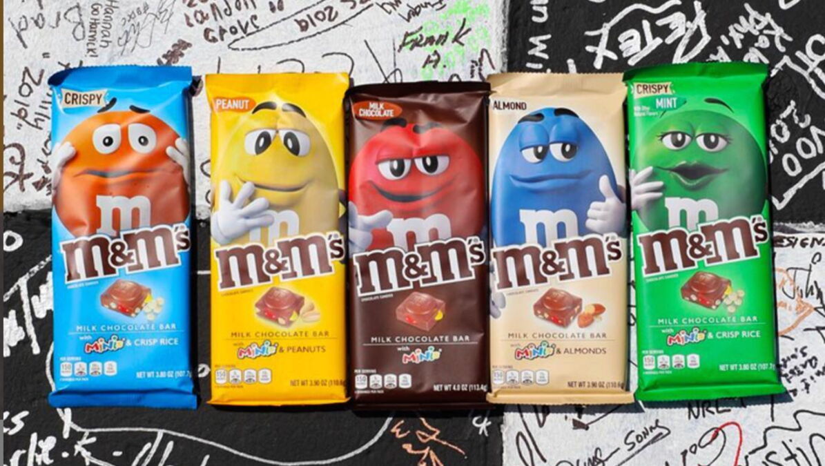 Les barres chocolatées M&M's débarquent bientôt en France