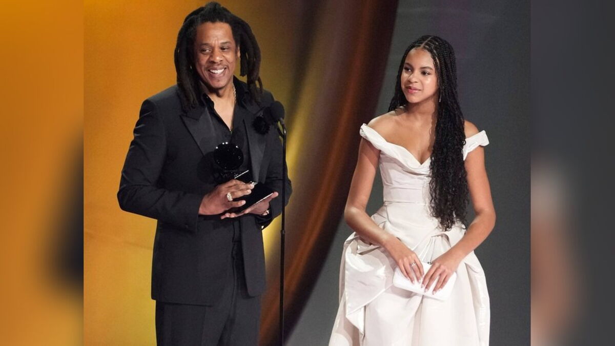 Bei den Grammys stiehlt Blue Ivy Carter Papa Jay-Z fast die Show