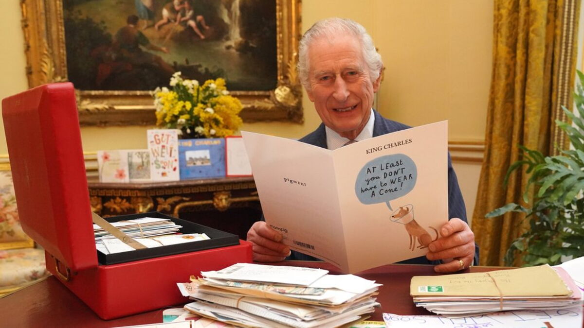 "Der größte Trost": König Charles freut sich über die Genesungswünsche