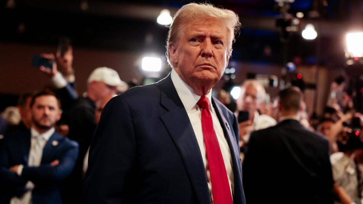 Donald Trump behauptet, die Debatte mit Kamala Harris sei die beste ...