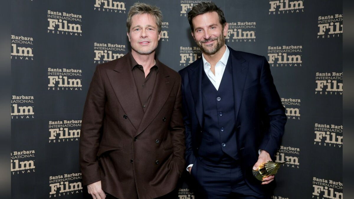 Brad Pitt ehrt Kumpel Bradley Cooper: "Hoffe, dass es sein Jahr wird"