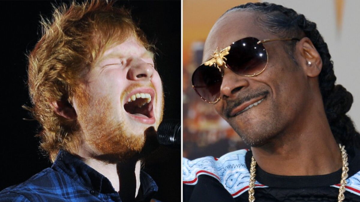Ed Sheeran rauchte mit Snoop Dogg Marihuana bis "er nichts mehr sah"
