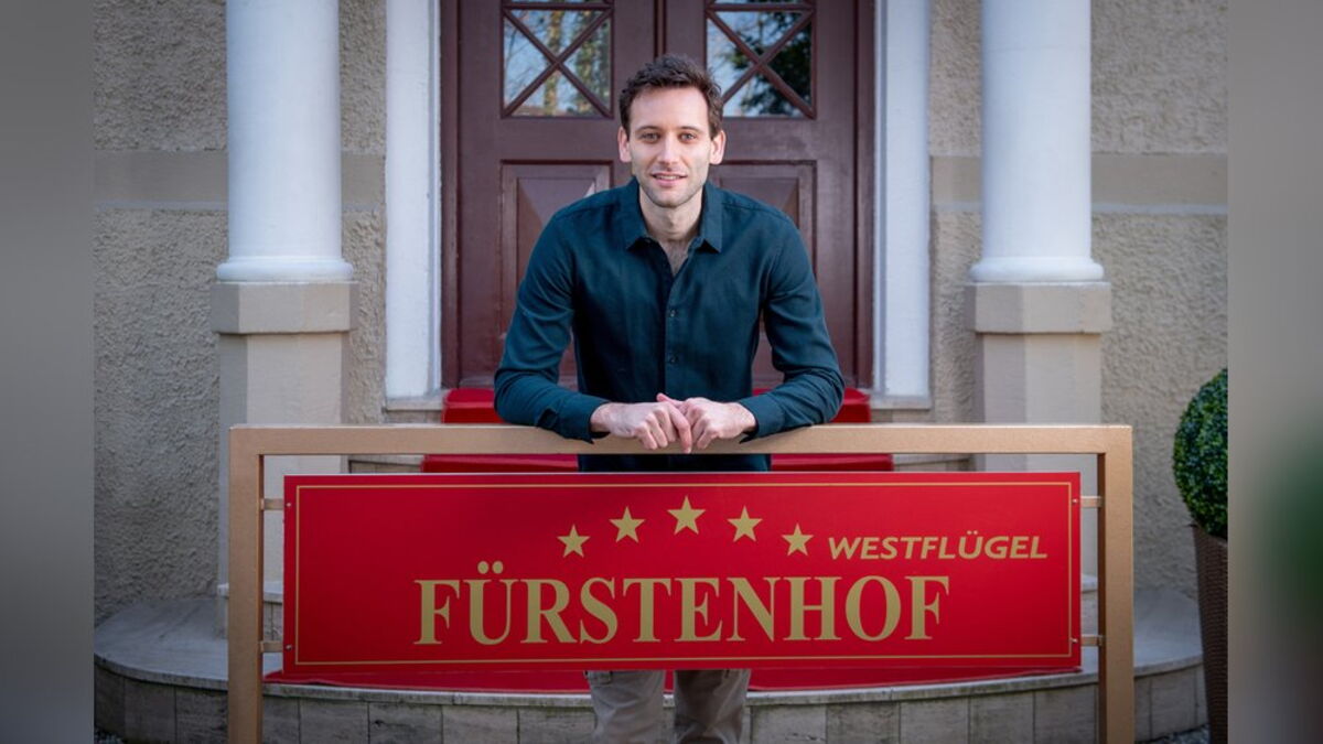 "Sturm der Liebe": Tim Borys ist der Neue am Fürstenhof
