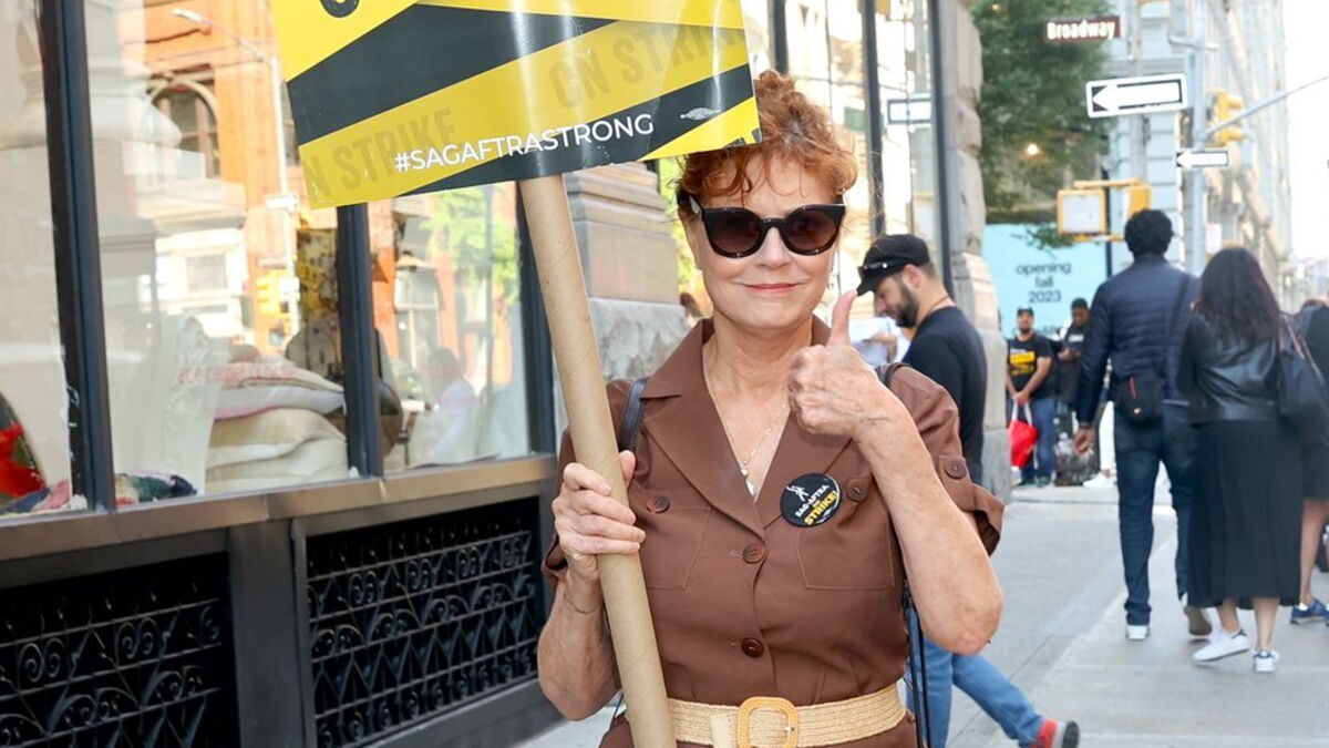 Antisemitische Parolen: Darum wurde Susan Sarandon von ihrer Agentur ...