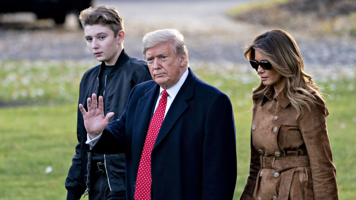 Donald Trump: Der Ex-Präsident war während Barrons Geburt nicht anwesend