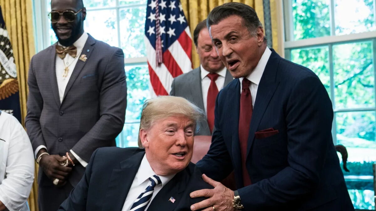 Donald Trump: Sylvester Stallone vergleicht den Politiker mit George ...