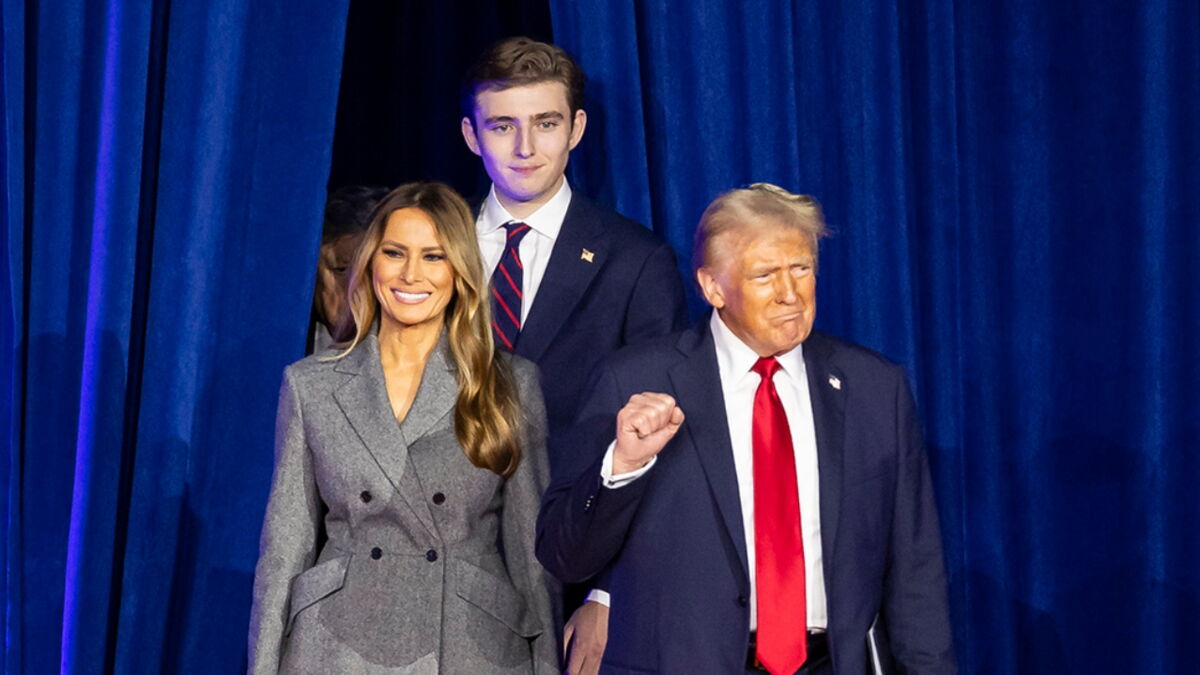Melania gibt erstes Interview nach Donald Trumps Sieg und lobt Sohn ...