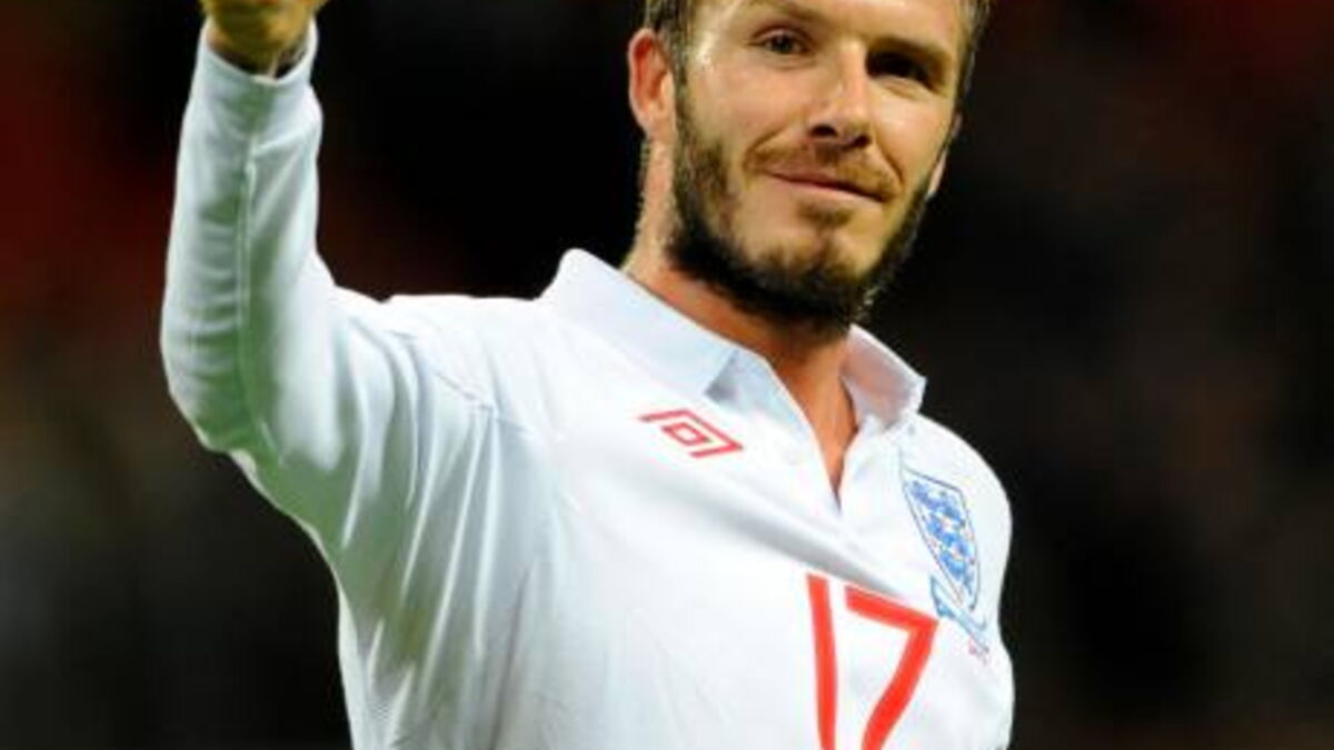 Angleterre: David Cameron rend hommage à David Beckham