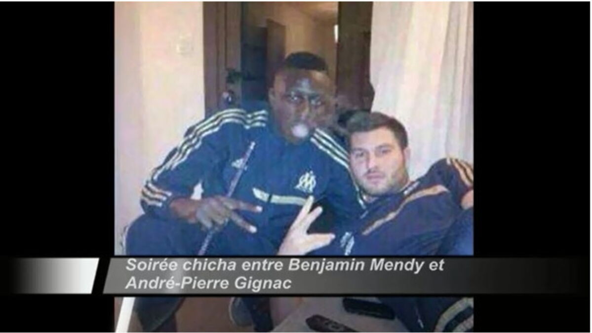 OM : La photo d'une chicha avec André-Pierre Gignac et Benjamin Mendy crée la polémique